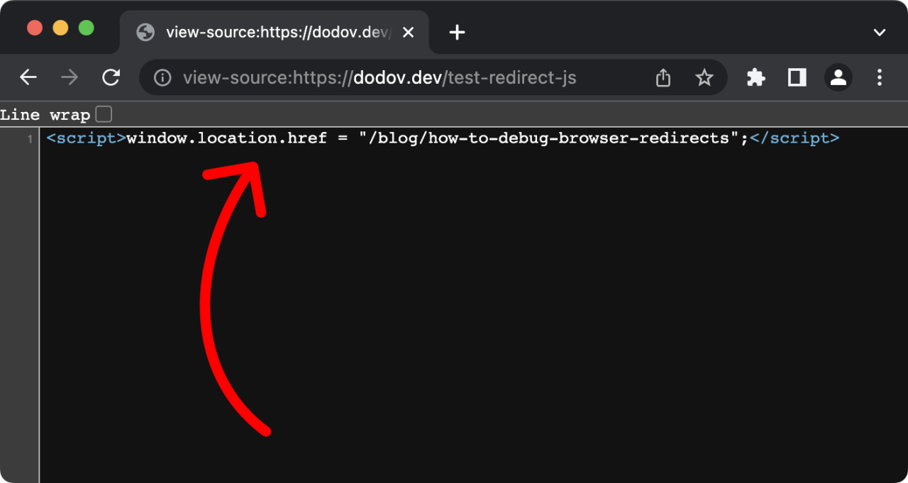 How to Debug Browser Redirects