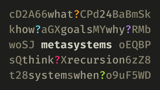 Metasystems
