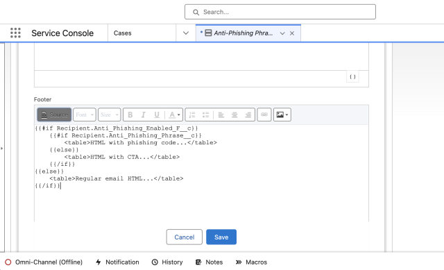 Using Salesforce HML for Rendering Dynamic Letterheads